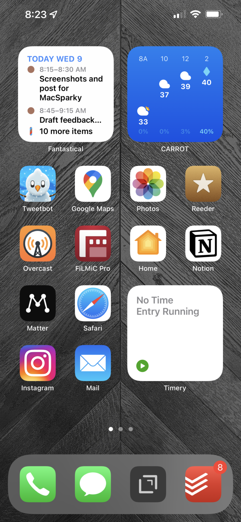 Home Screens — Eric Welander - MacSparky