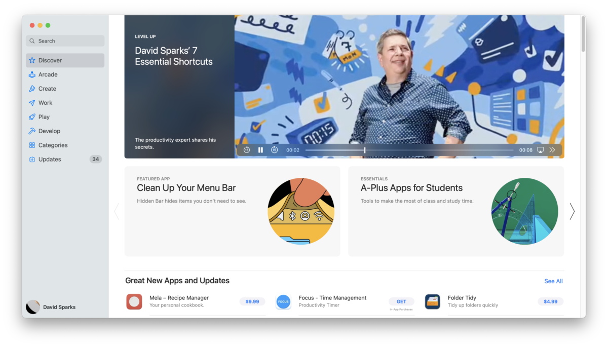 My Mac App Store Feature - MacSparky