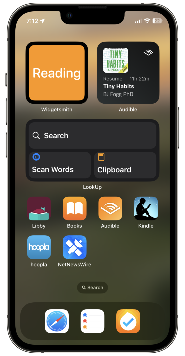 Home Screens: Daniel Schwartzberg - MacSparky