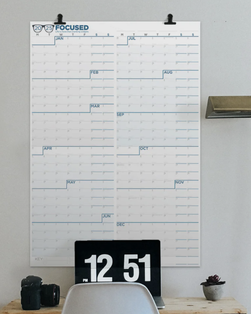 It’s Not Too Late For the 2025 Focused Wall Calendar - MacSparky